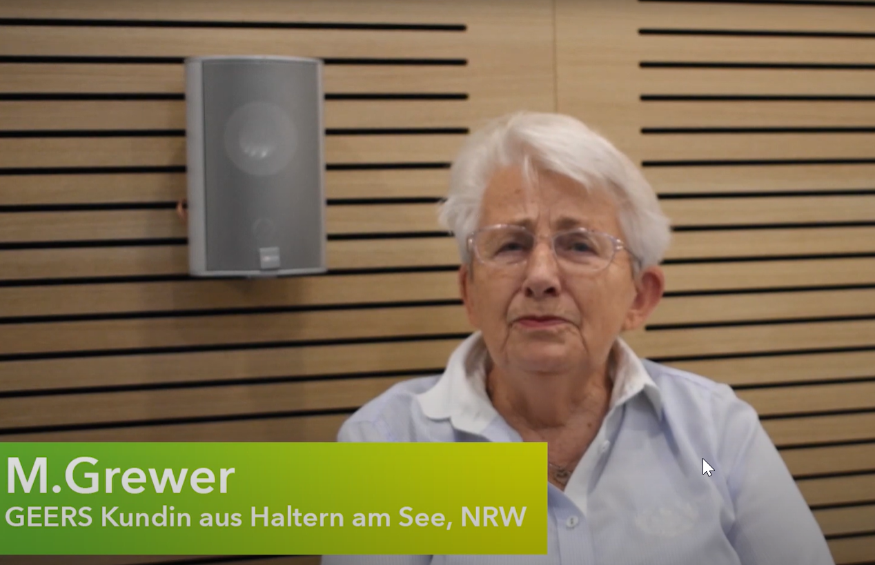 Hörgeräte-Erfahrungsberichte von unseren Kunden | GEERS